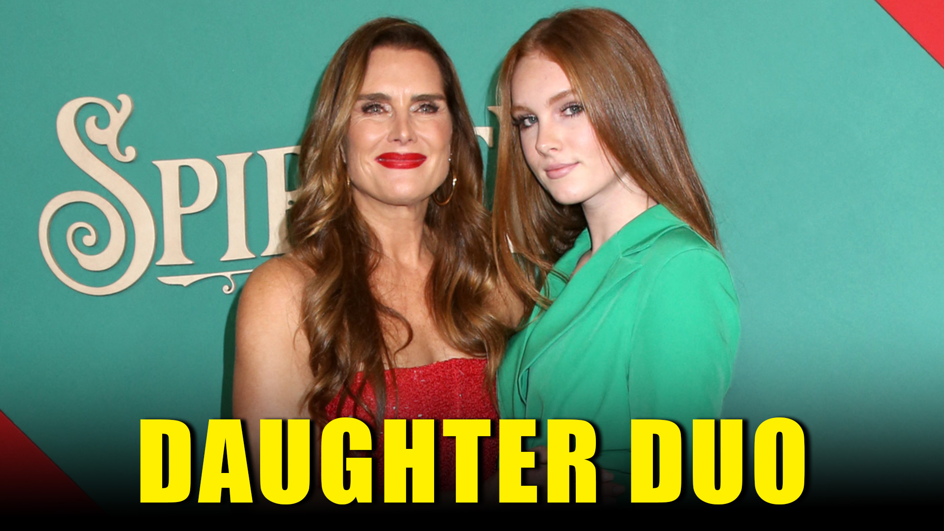 Brooke Shields attends red carpet event with 22-year-old daughter