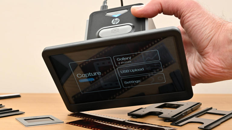 HP FilmScan 7” touch screen film scanner review: scan your negs ...