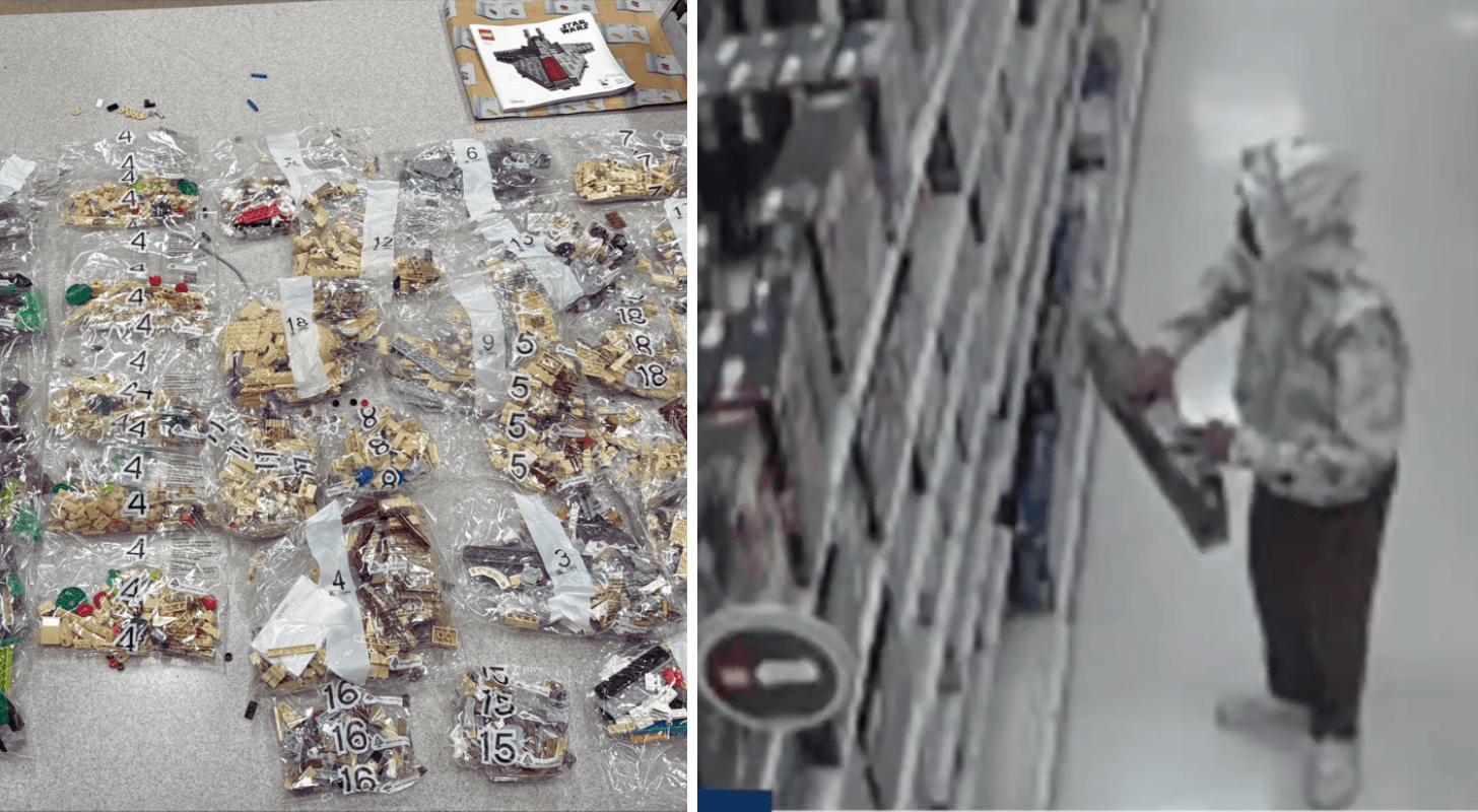 California man allegedly swapped LEGO bricks for dry pasta, returned 70 ...