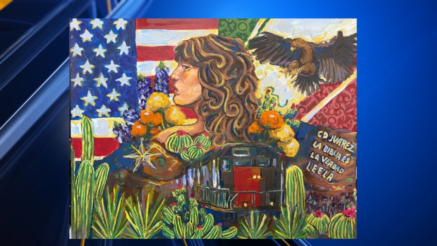 Hanks HS student named winner of congressional art contest for District 16