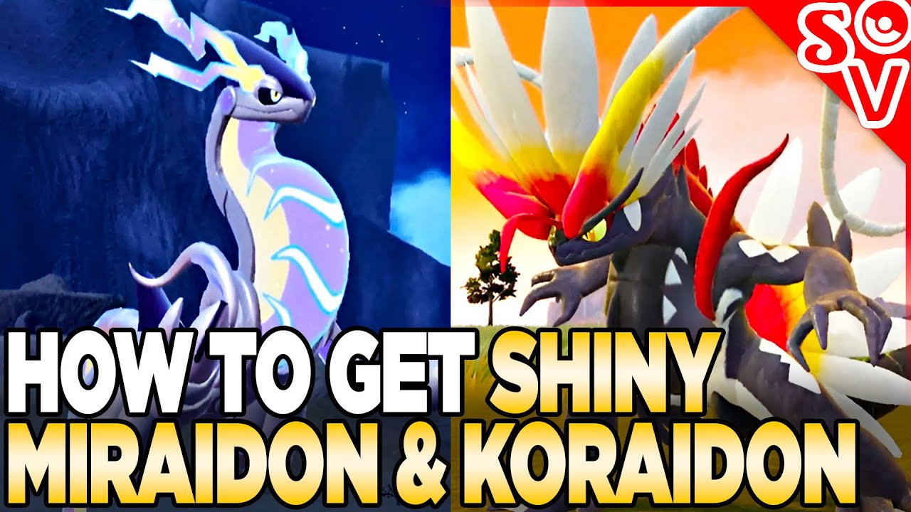 How to get shiny Miraidon and Koraidon in Pokémon Scarlet & Violet