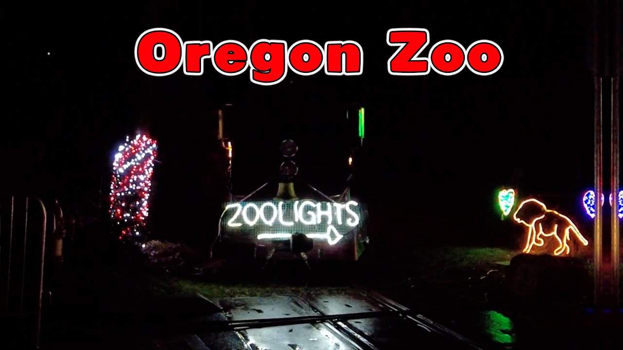Oregon Zoo Lights trip