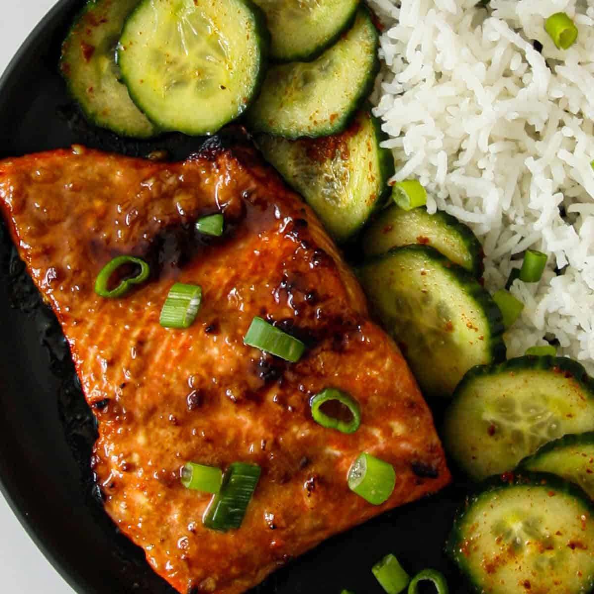 Miso butter salmon