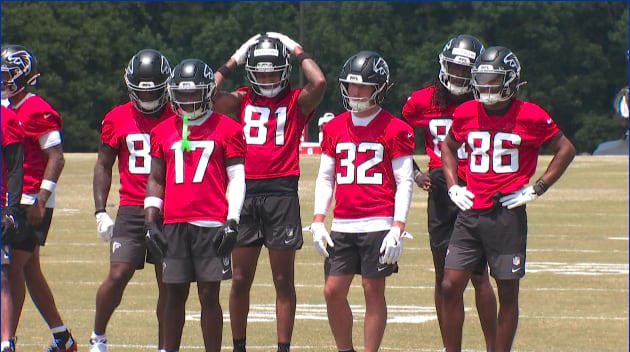 Falcons hold rookie minicamp, Avieon Terrell not participating in drills