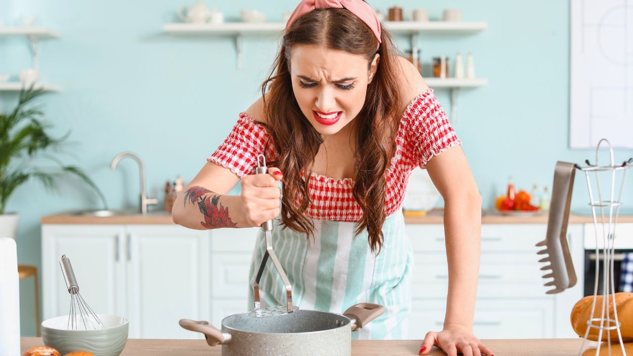 My husband told me to "just do your job" while I cooked for his friends ...