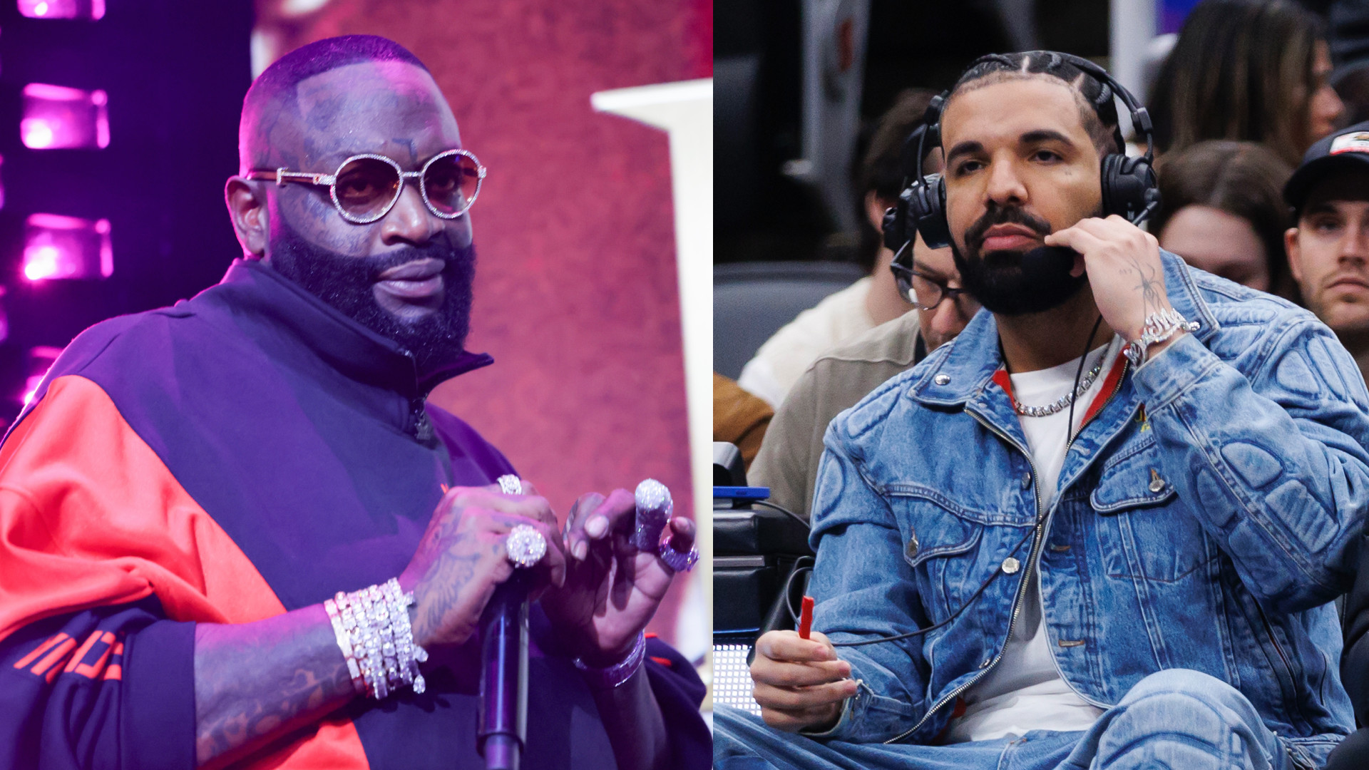 Rick Ross says he doesn't want to see Drake lose: 'My n***a, shine'