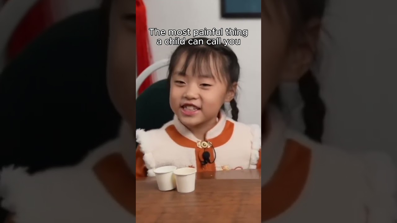 The most hurtful thing a child can say