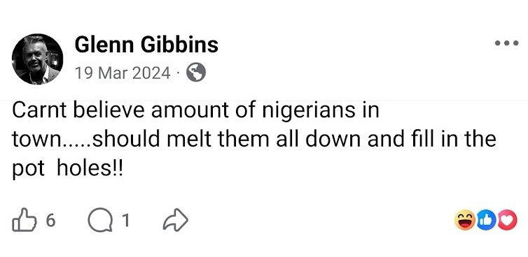 Reform reinstates councillor who said 'Nigerians should be melted down ...