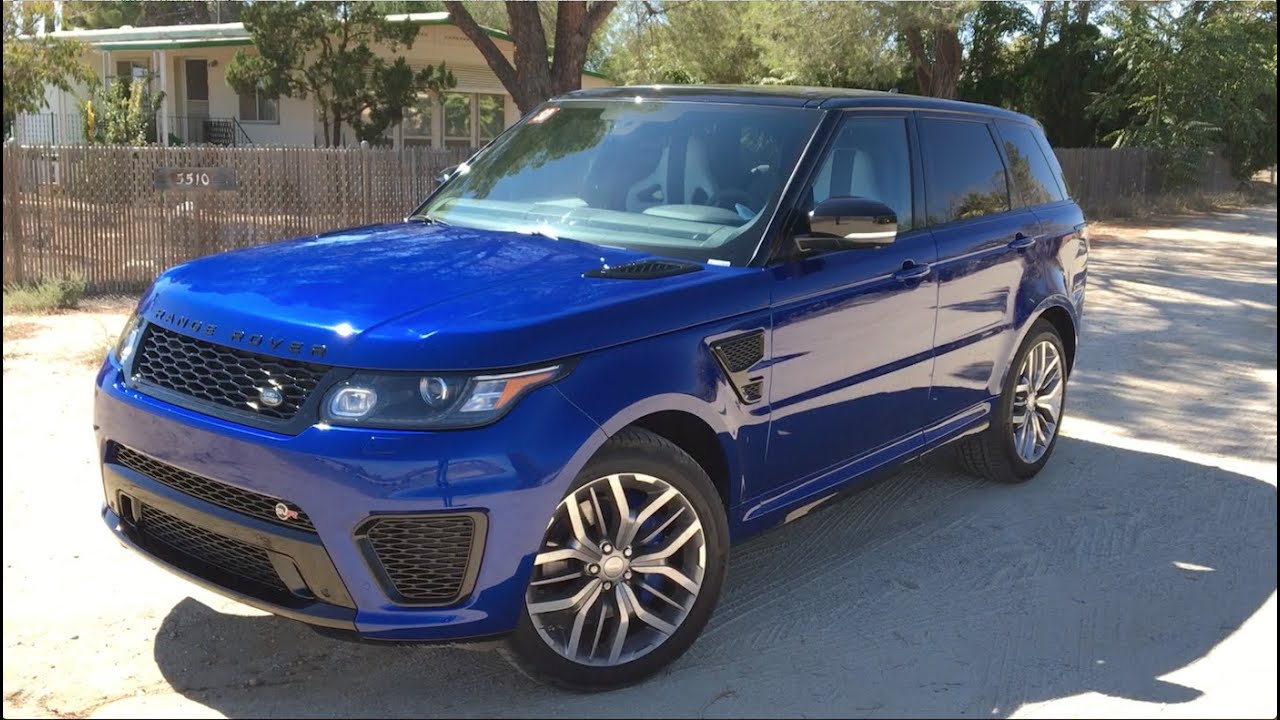 2016 Land Rover Range Rover Sport SVR walkaround