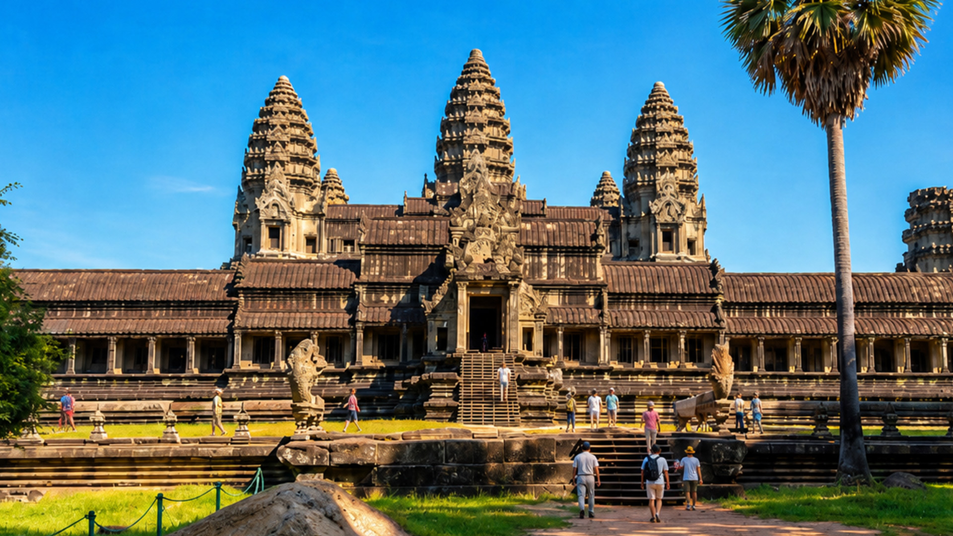 What makes this ancient Cambodia temple so special?
