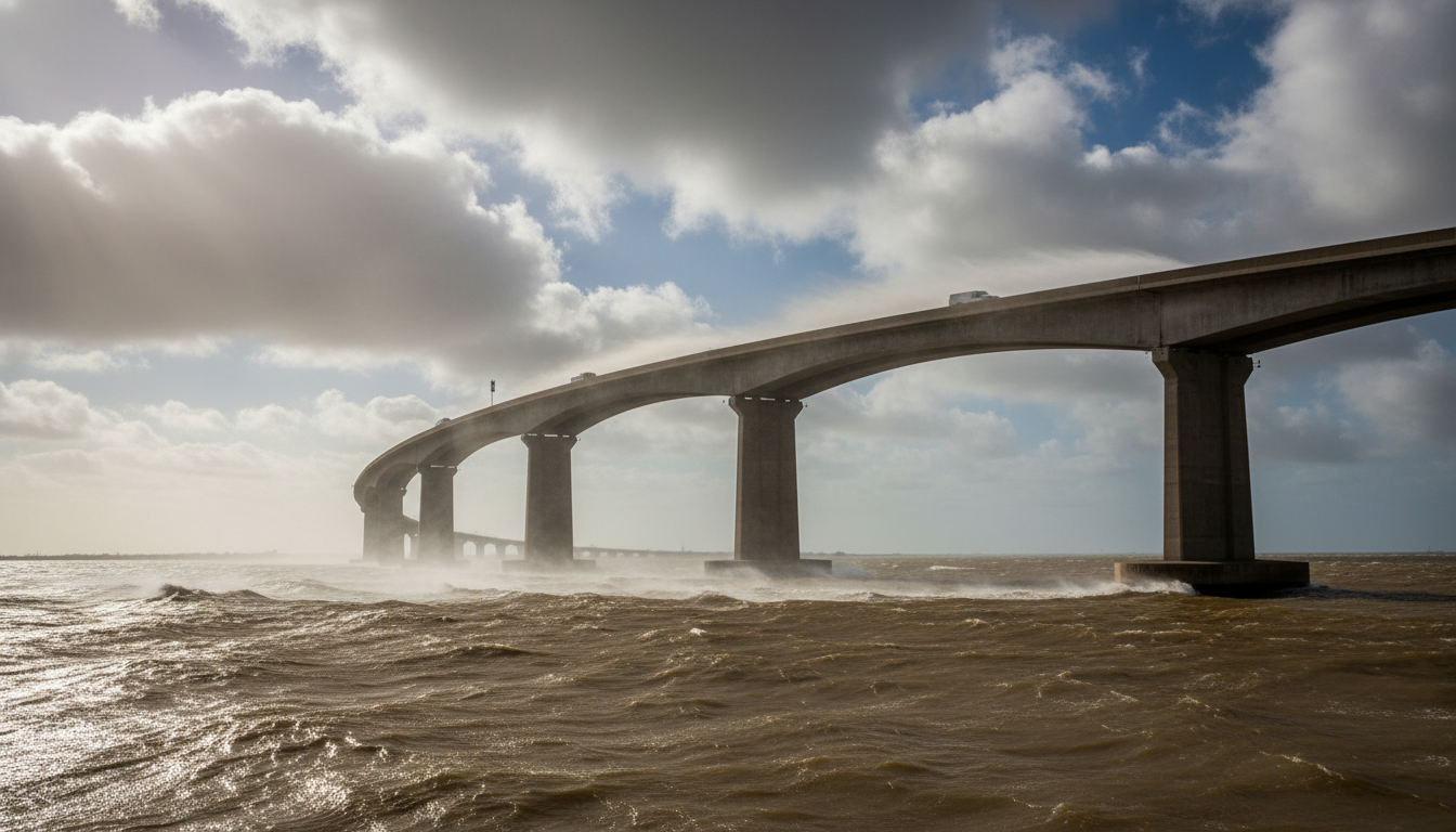 Texas bridge notorious for being one of scariest drives reopens after ...