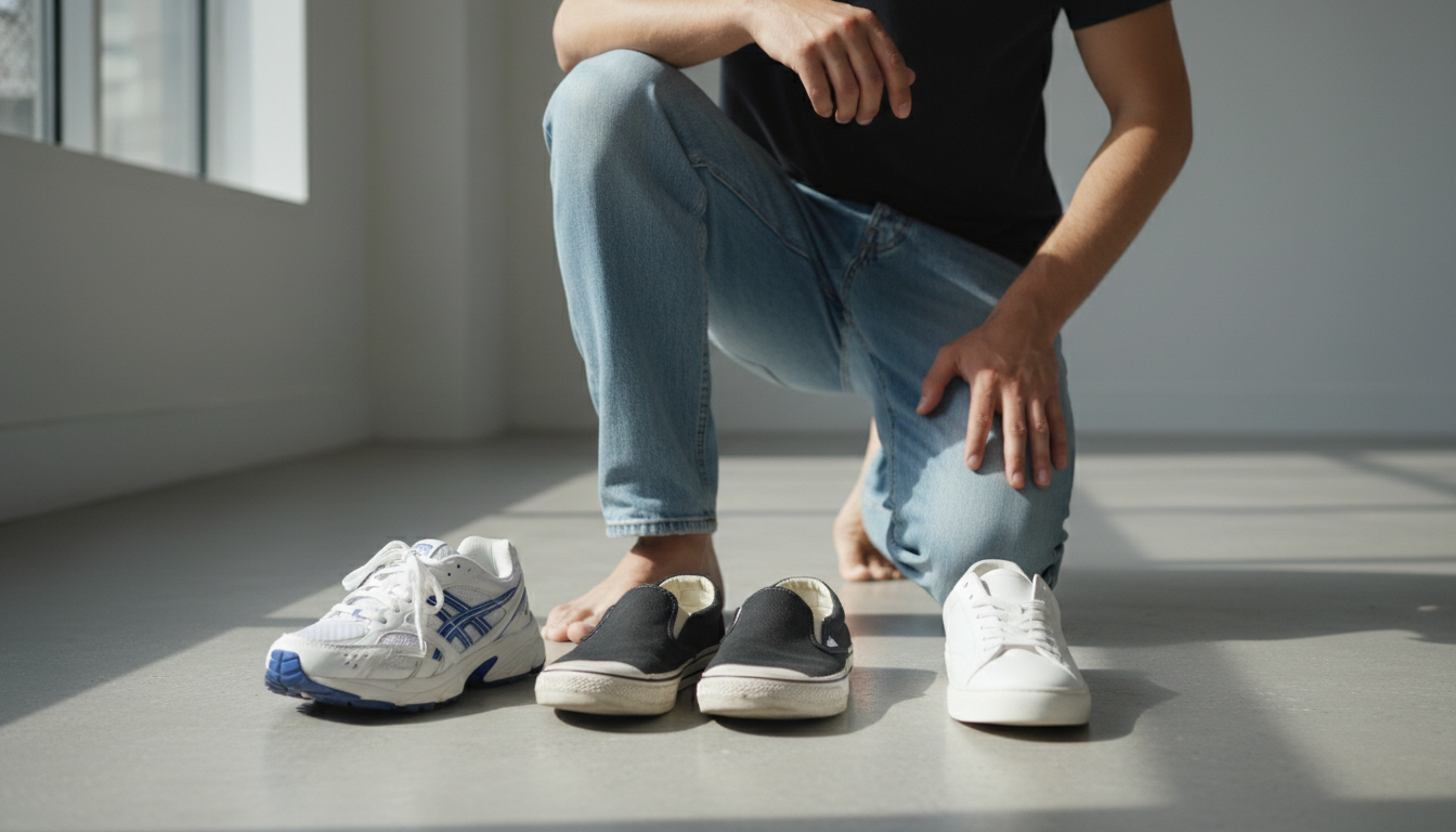 Light-wash jeans better with this trendy shoe style for men in 2026