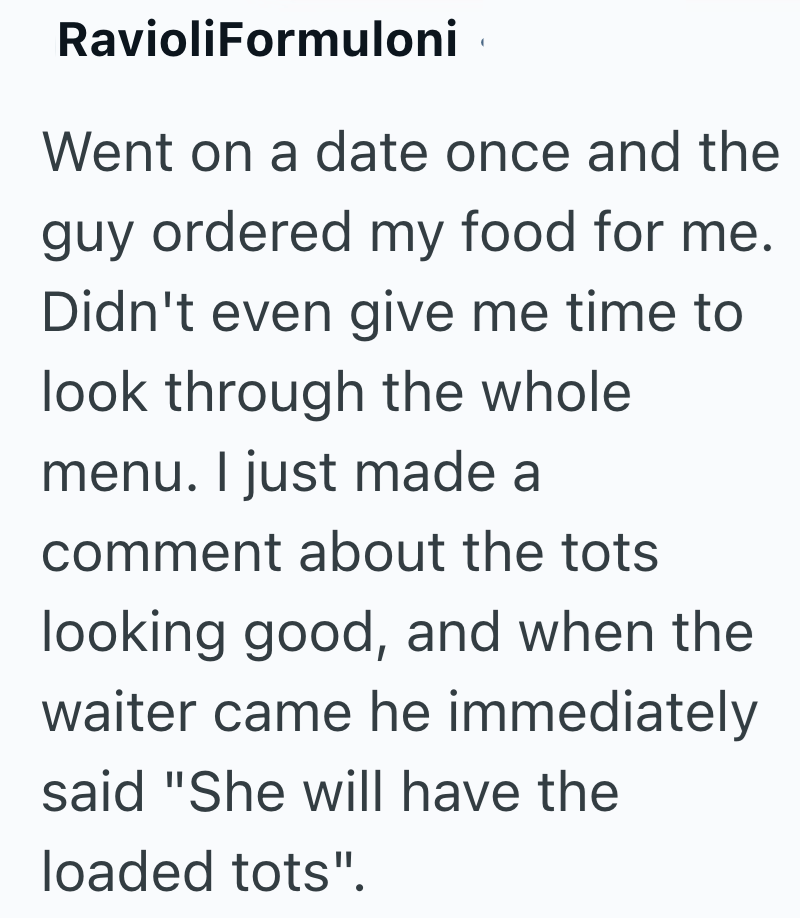 15+ dinner dates that ended after people spotted red flags