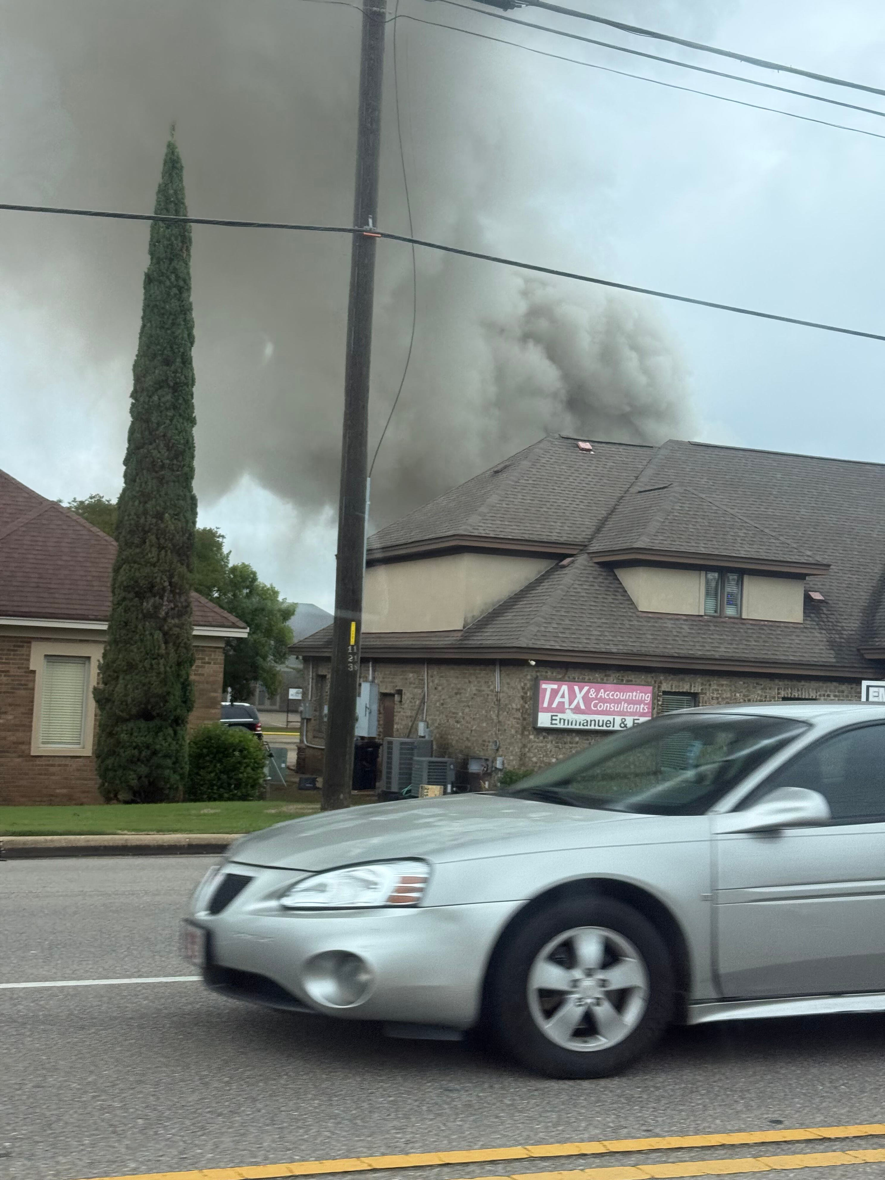 Second alarm fire reported at office building in East Montgomery