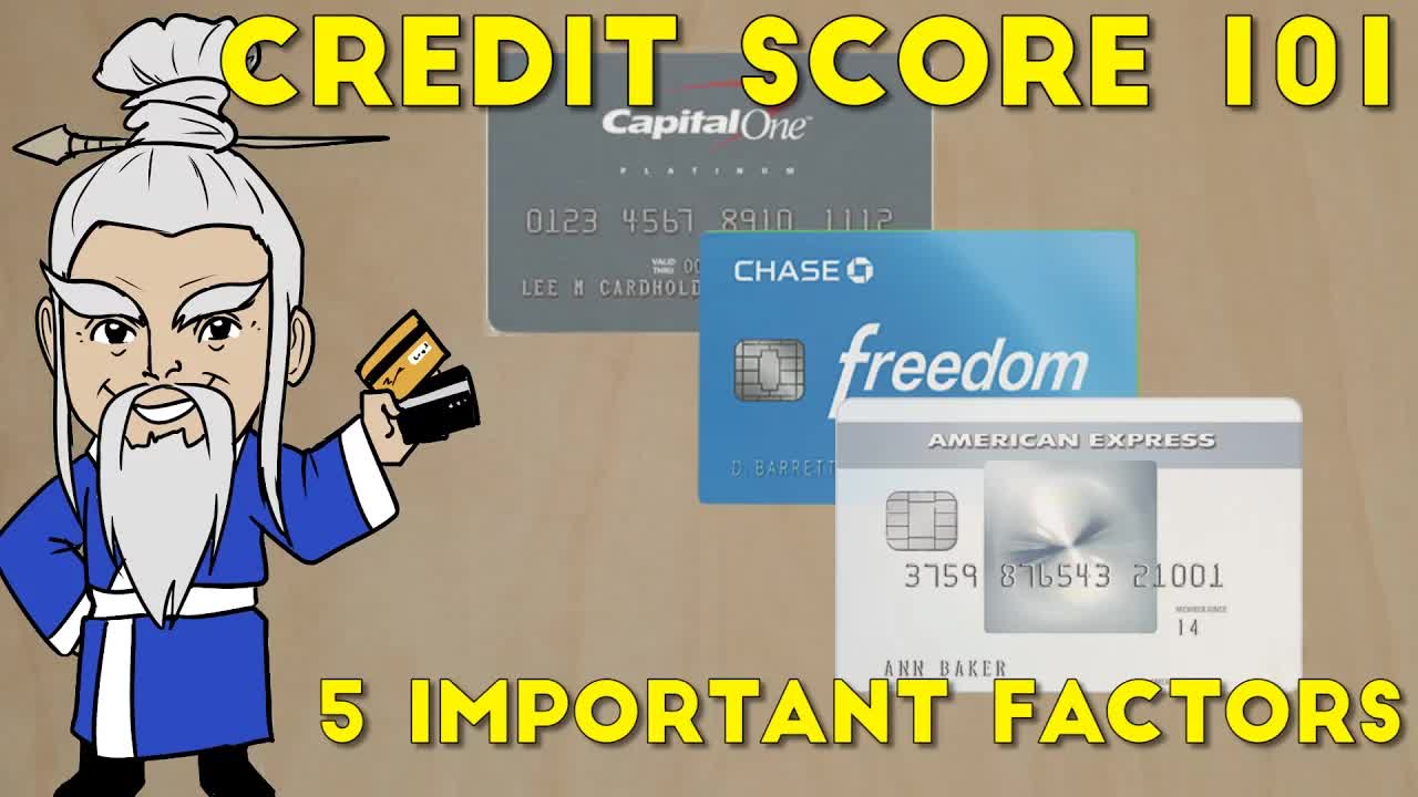 5 factors that affect your credit score