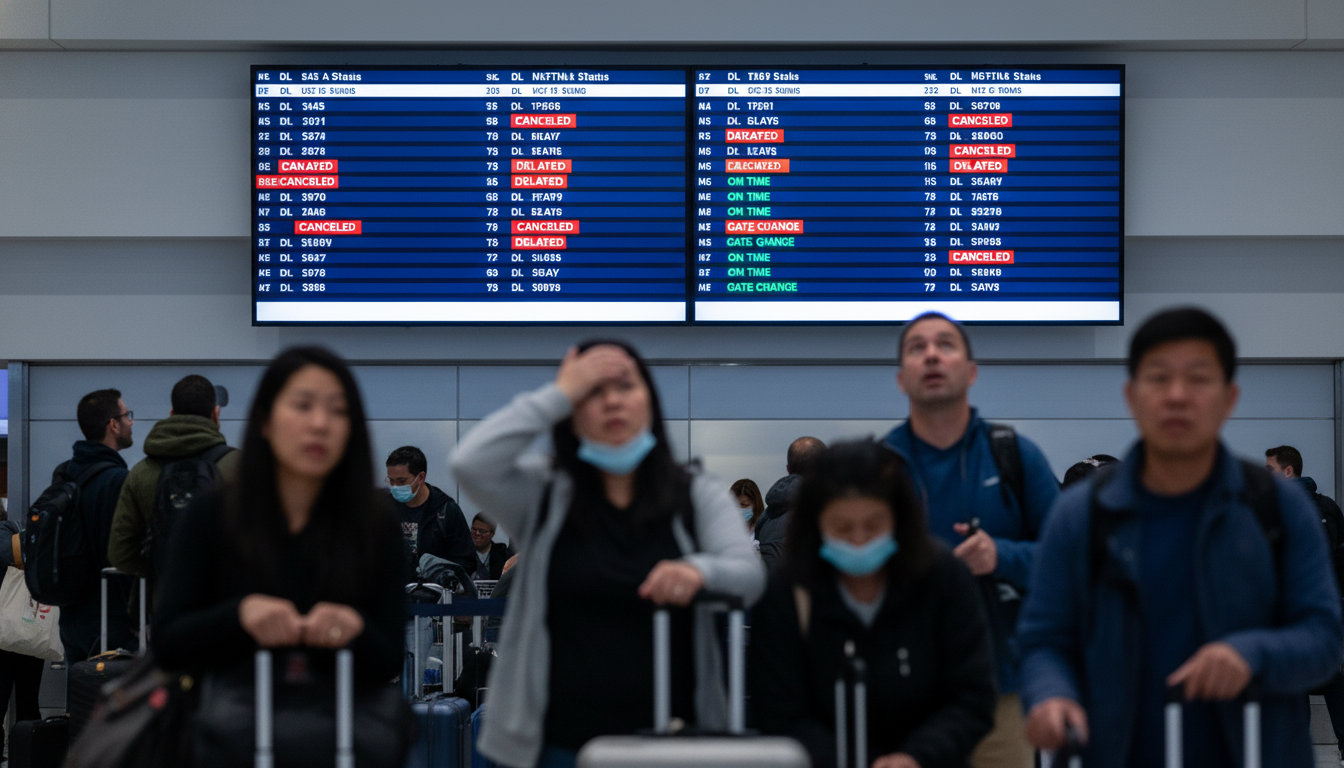 Delta Air Lines’ hundreds of flight cancellations linked to employee ...