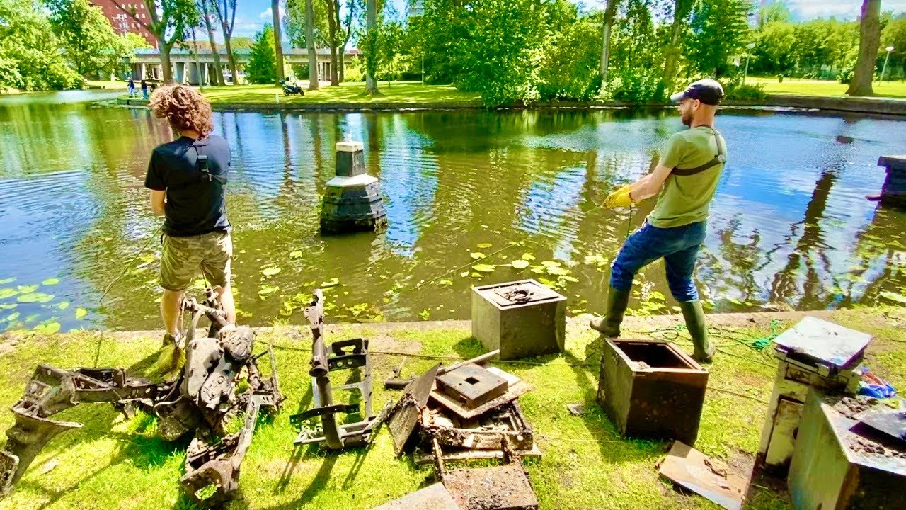 I can't believe what we found magnet fishing! 🎣