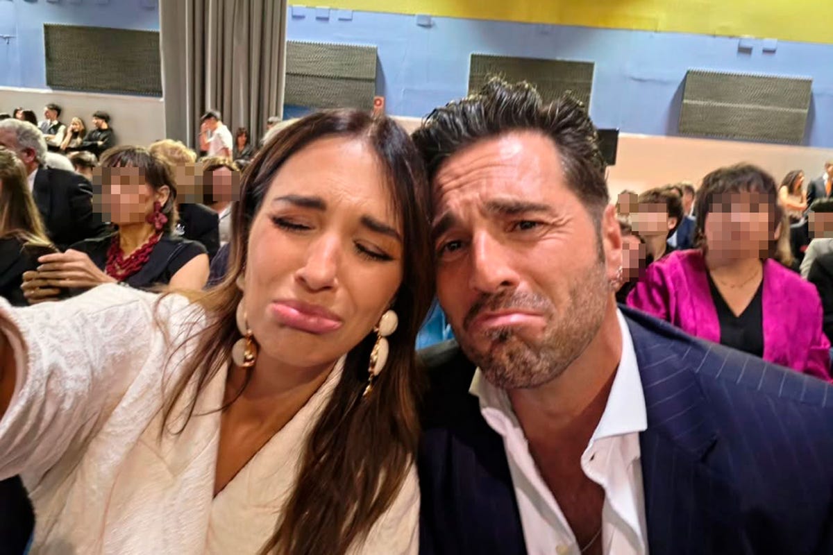 Paula Echevarría y David Bustamante, muy unidos en la graduación de su ...
