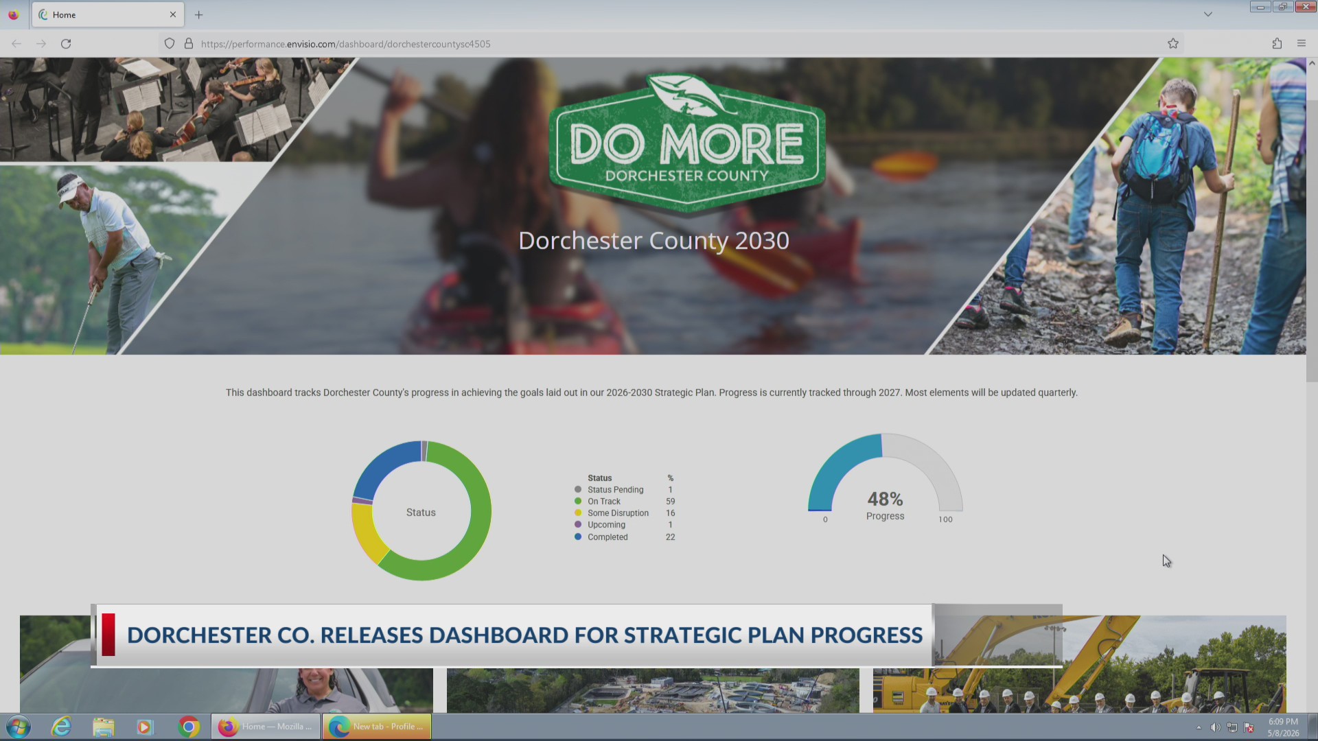 Dorchester County releases new performance dashboard featuring ...
