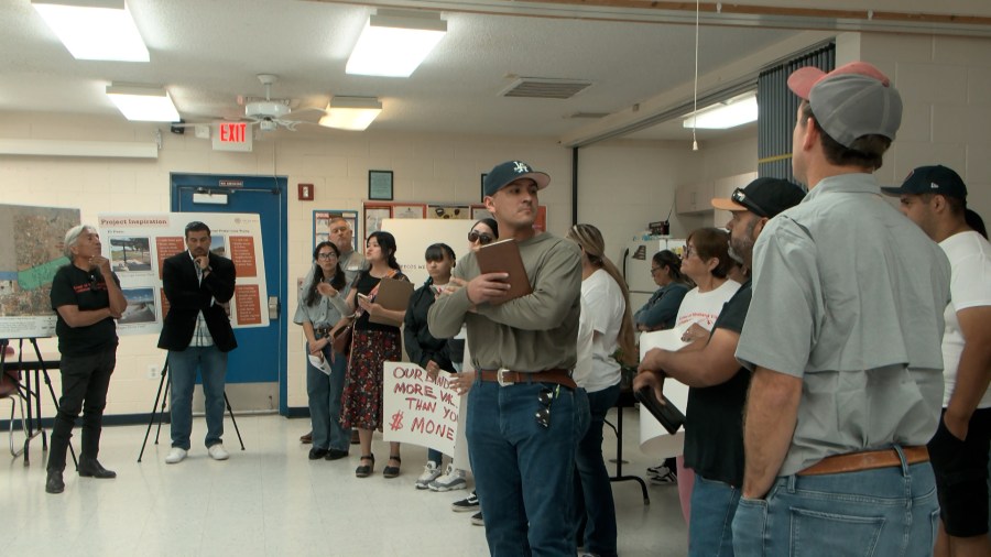 Montana Vista residents confront 'Pecos West' developers in tense meeting