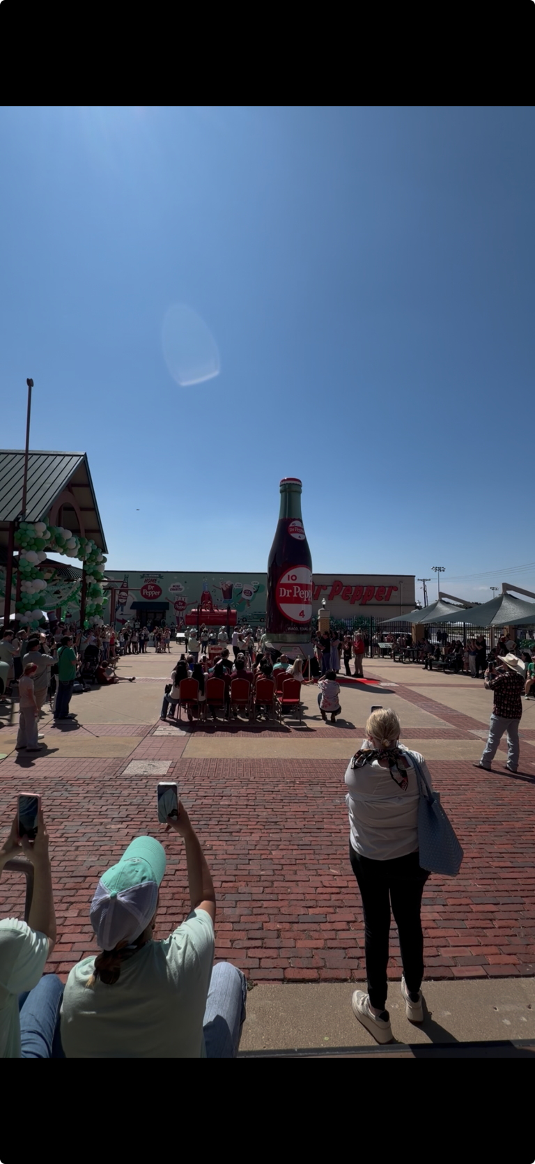 World’s largest Dr Pepper bottle unveiled at Dr Pepper Museum