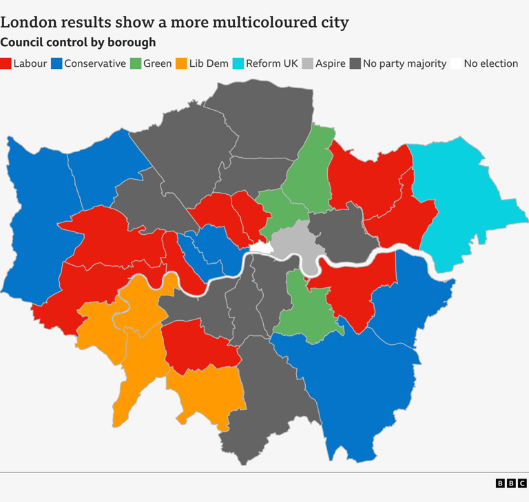 Green gains see Labour lose control of Lewisham and Lambeth