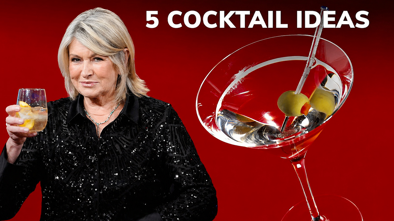 Classic cocktail recipes to serve during a relaxed happy hour