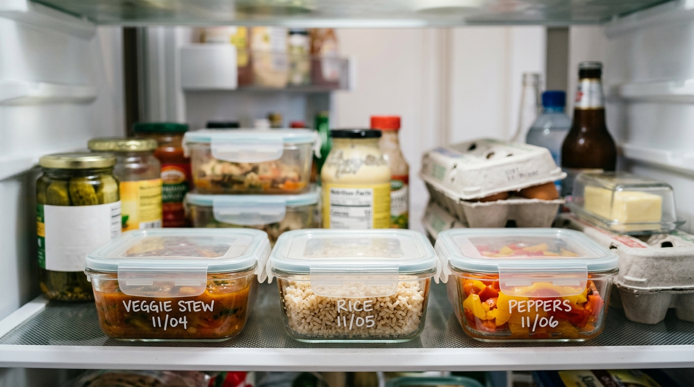 Fridge shelf habits that can keep leftovers from disappearing