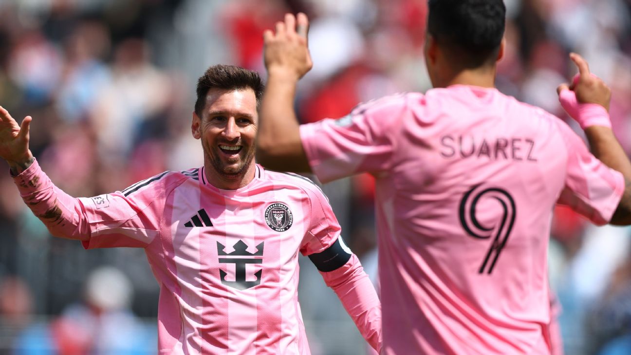 Messi stars as Inter Miami bounce back with 4-goal Toronto win
