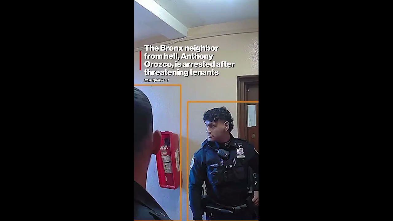 Anthony Orozco is arrested after threatening tenants