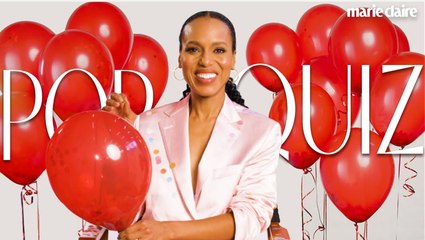 Kerry Washington | Pop quiz | Marie Claire