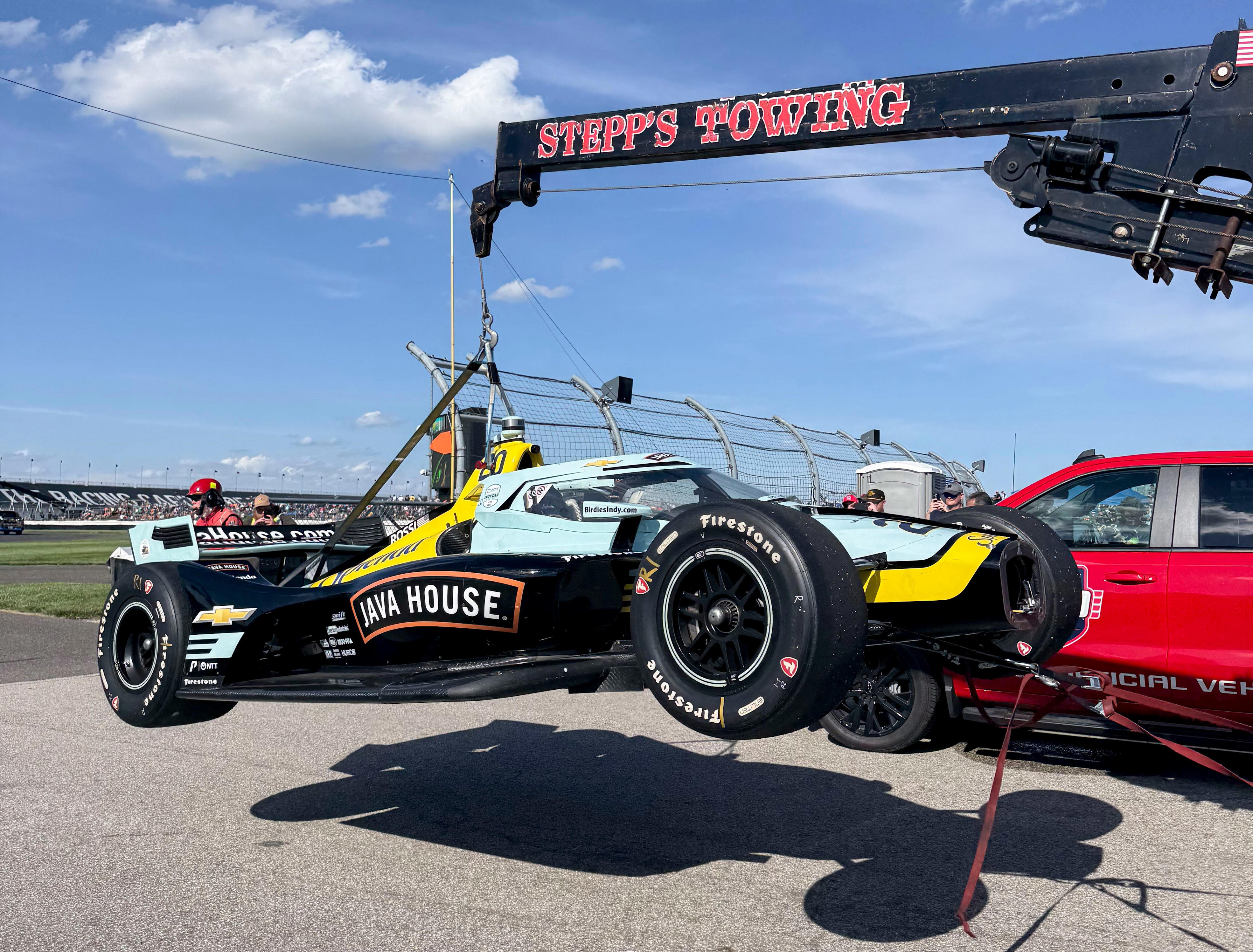 Alexander Rossi out of IndyCar's Sonsio Grand Prix with hybrid failure ...
