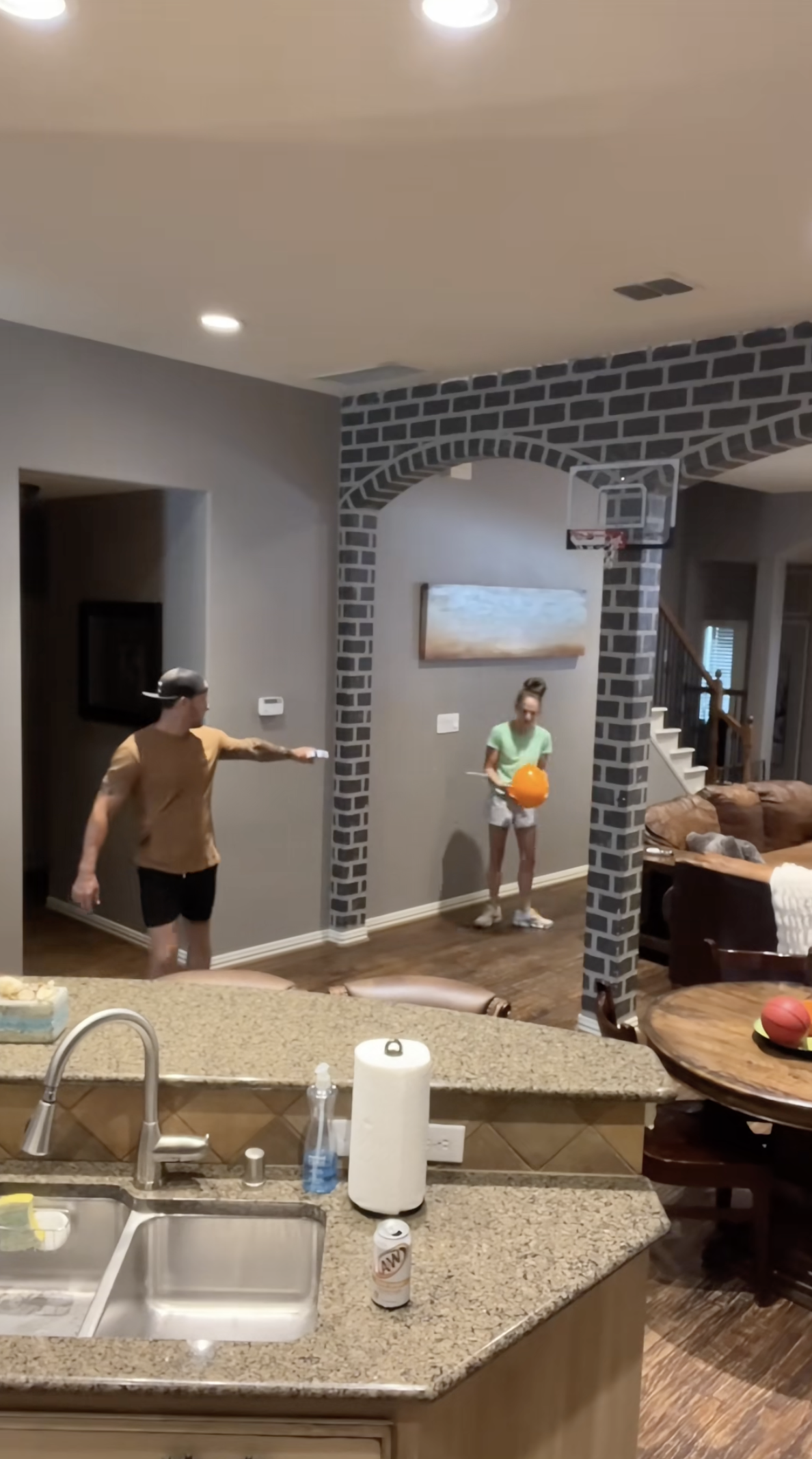 The balloon prank that could go wrong fast