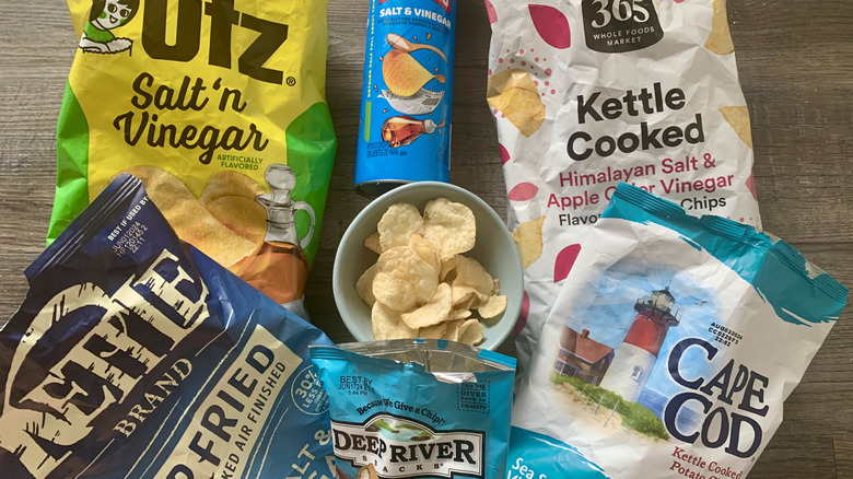 13 salt and vinegar chips, ranked worst to best