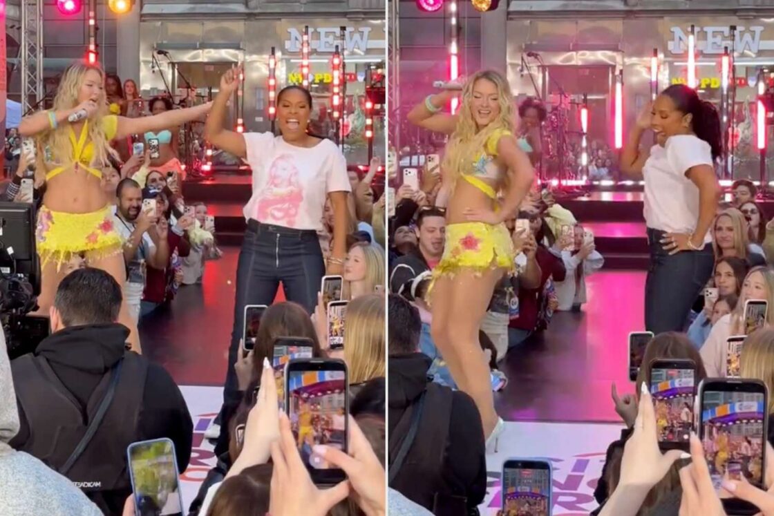 Sheinelle Jones returns to Today with a joyful dance alongside Zara Larsson