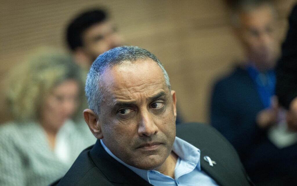 Dedy Simhi reportedly set to join Gantz’s Blue and White party
