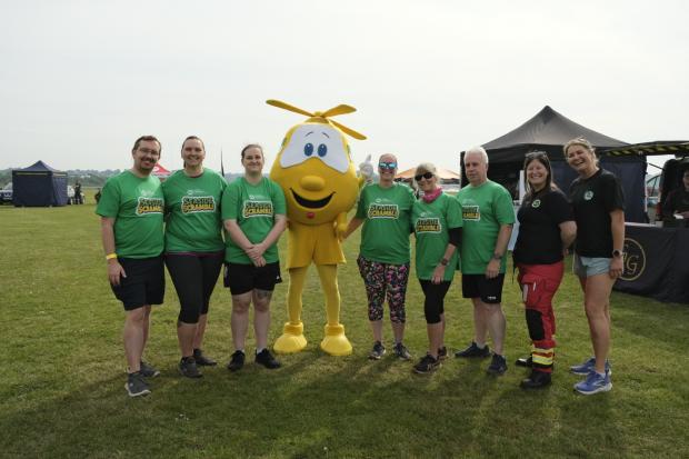 Hundreds take part in 5k challenge at first Seaside Scramble