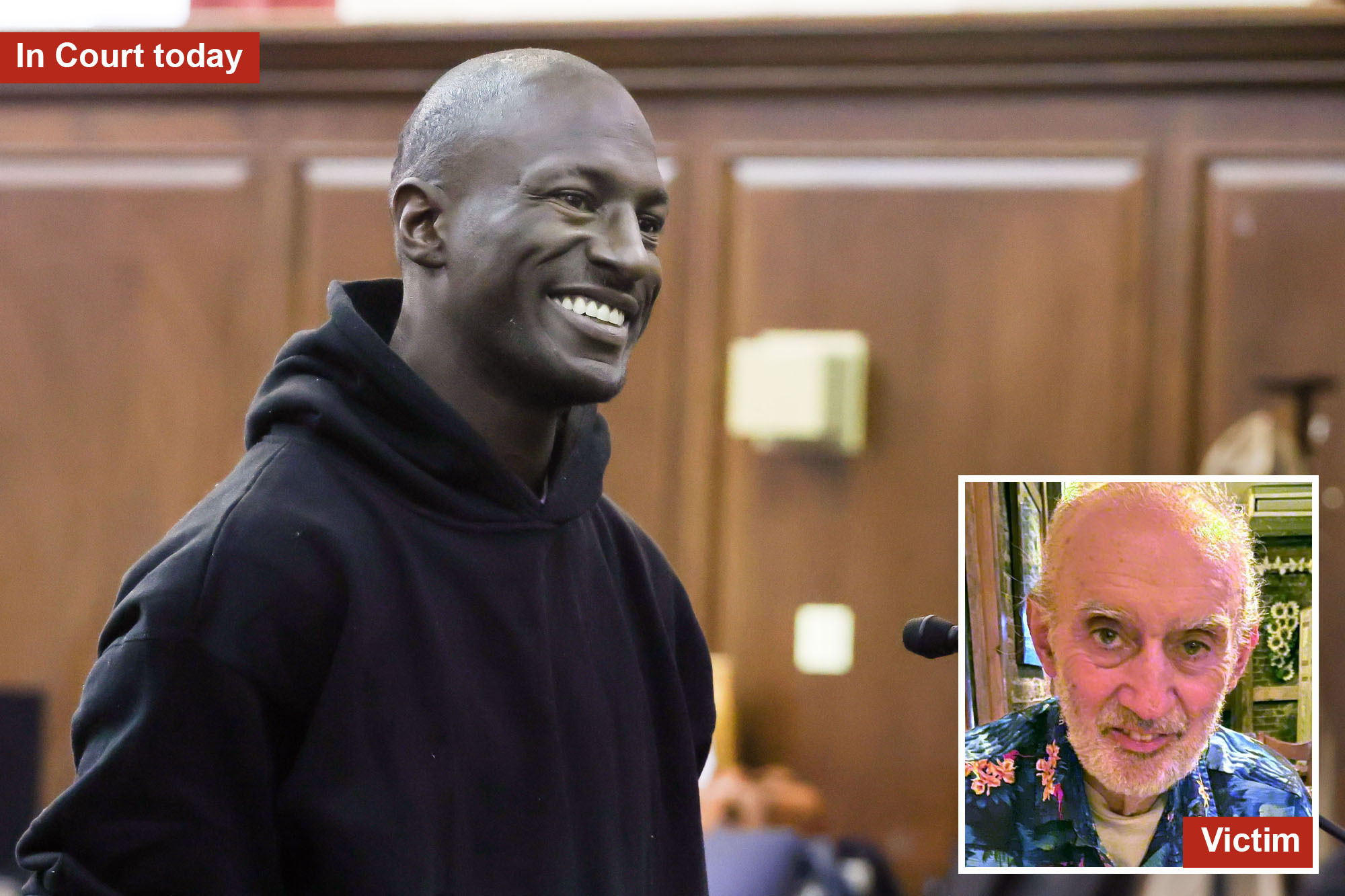 Subway shove suspect flashes smile in court after allegedly killing ...