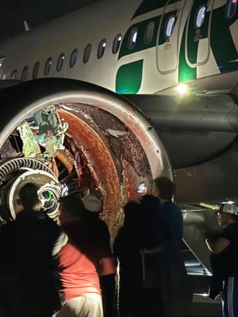 Shocking audio captures Frontier Airlines pilots reacting to plane ...