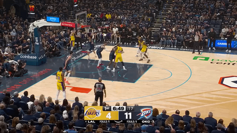 The Lakers have a playoff riser