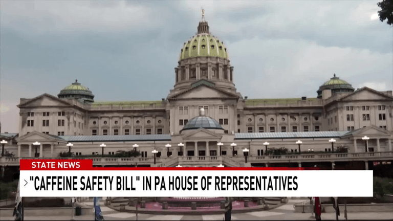 PA House of Representatives considering caffeine safety bill