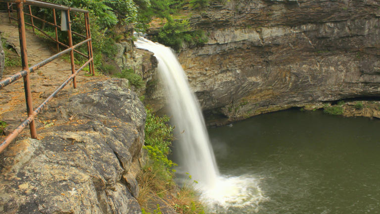 This Alabama waterfall loop is pure southern magic