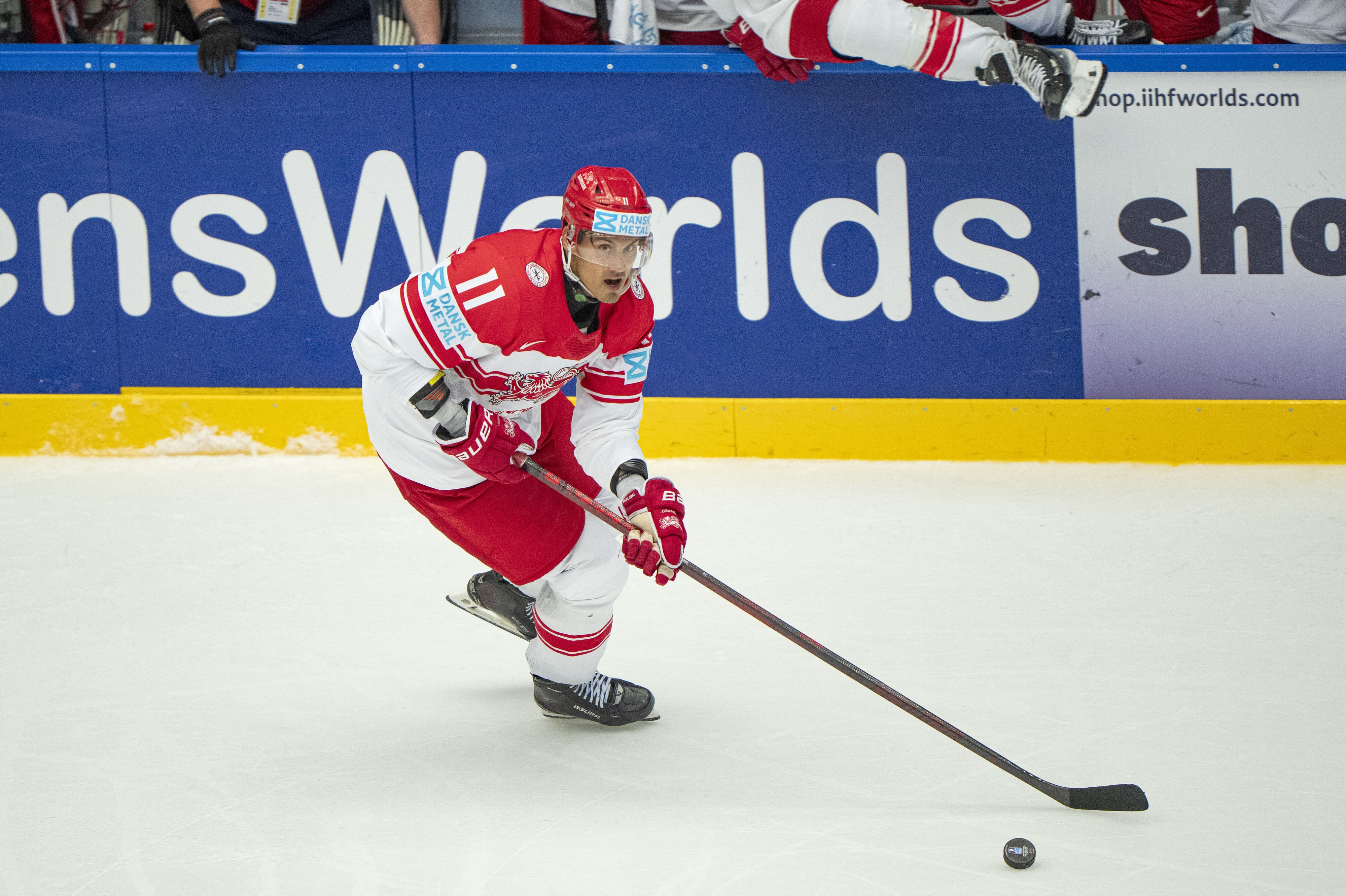 Ishockeylandsholdet kommer ned på jorden i sidste test før VM