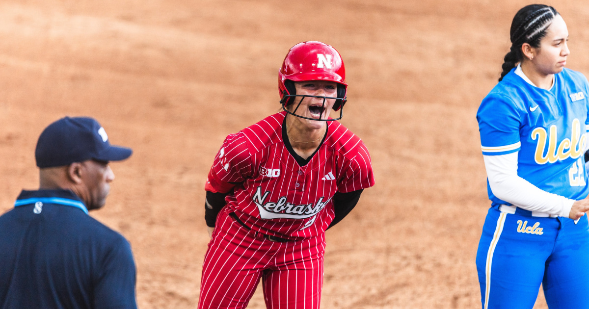 Nebraska softball wins Big Ten championship, beats UCLA 7-2