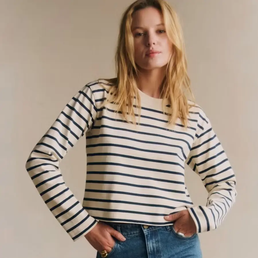 Así es la camiseta de rayas marineras que llevan las francesas más ...