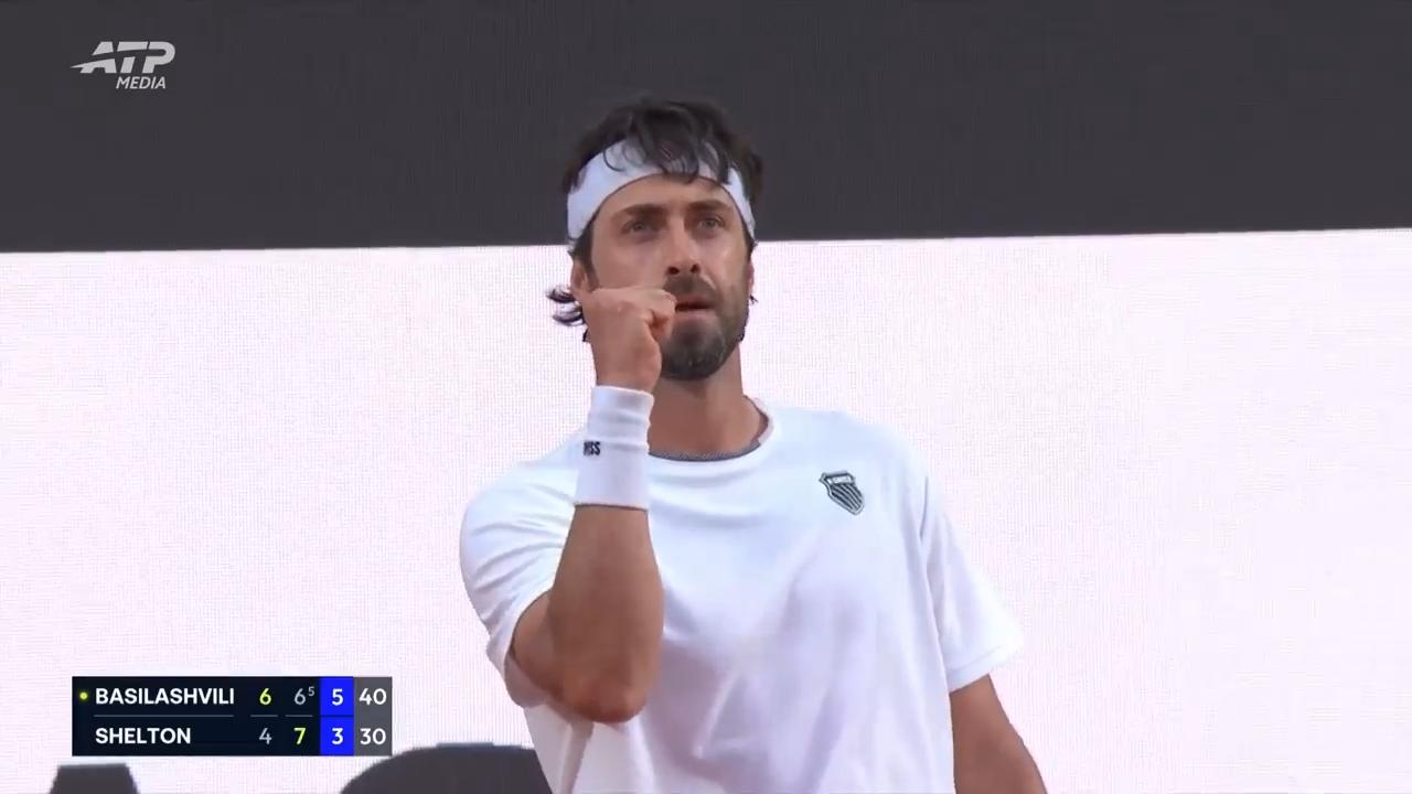 Shelton stay in Rome cut short after loss too 117-ranked Basilashvili