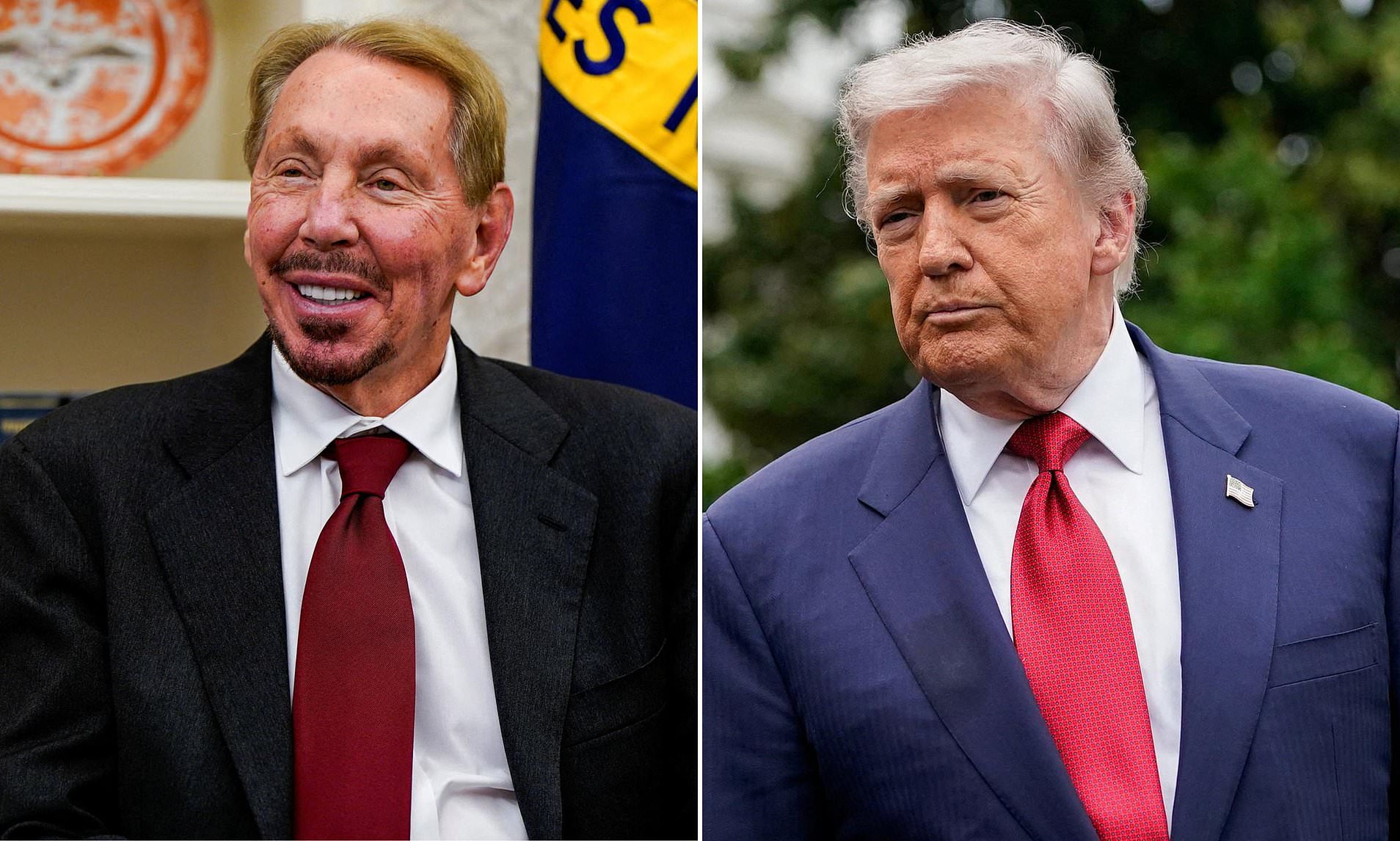 Larry Ellison vowed to fire CNN anchors in attempt to win Trump's ...
