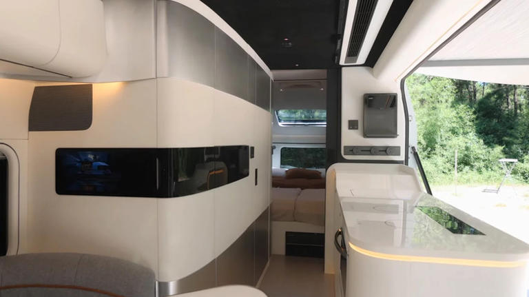This next-gen smart travel trailer concept takes camping into the future