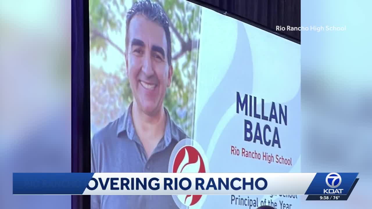 Rio Rancho educator named NM principal of the year