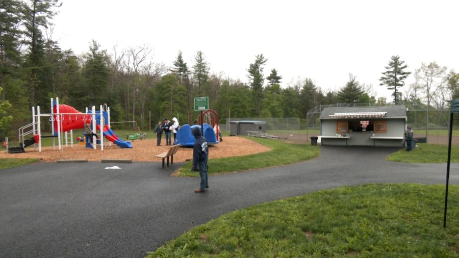 Community embraces newly renovated park, baseball field